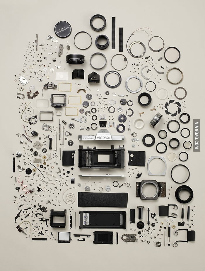 Exploded Camera - 9GAG