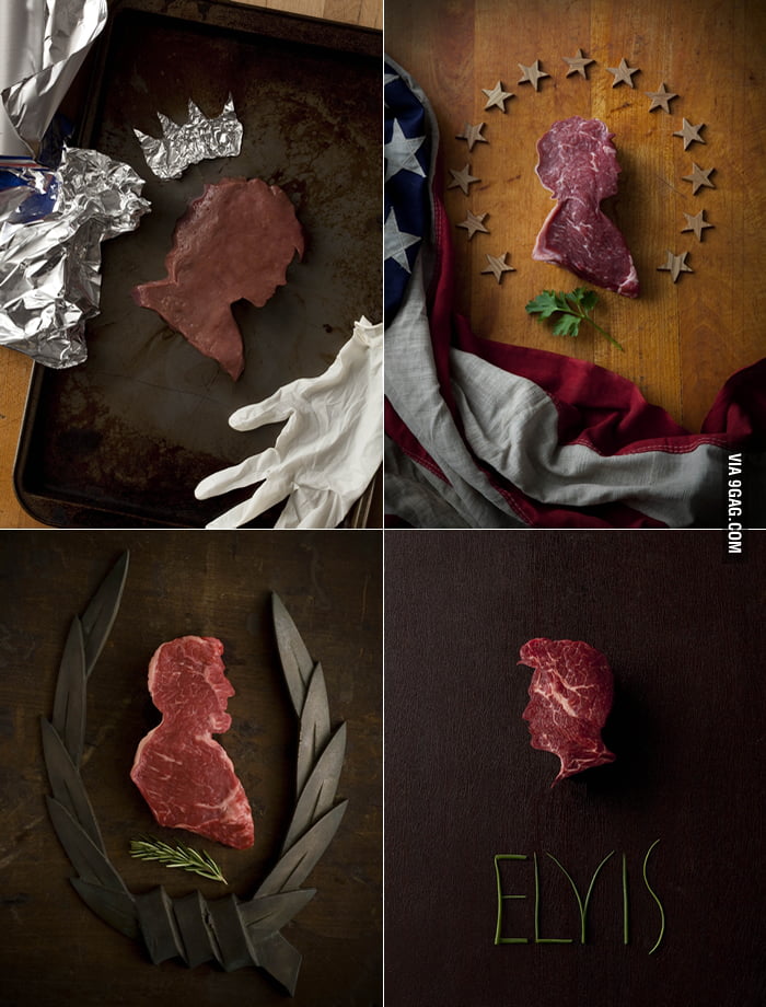 Meat Portrait Silhouette - 9GAG