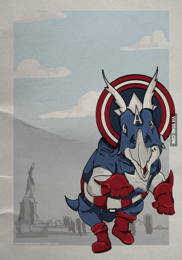 Captain Dino - 9GAG