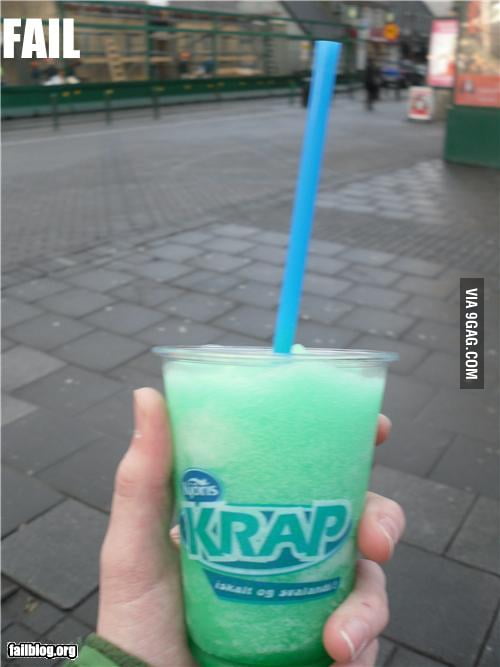 Drink Name FAIL - 9GAG