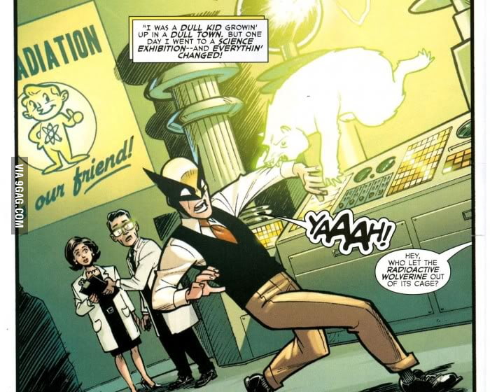 True Origin of Wolverine - 9GAG