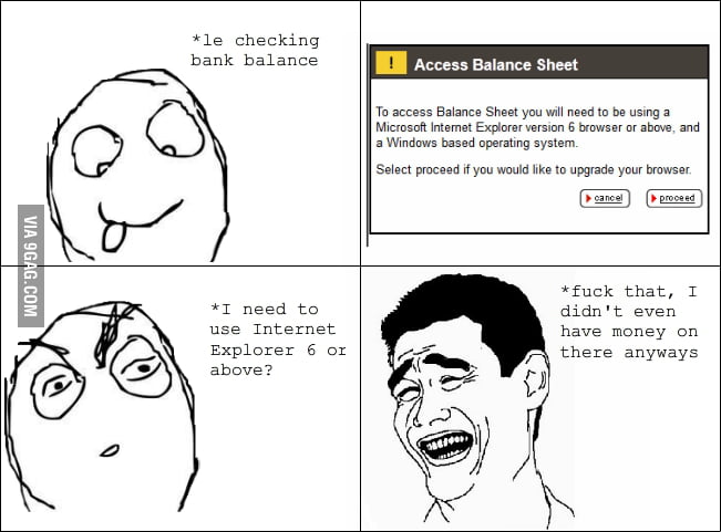 Bank Troll - 9GAG