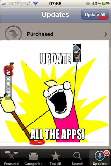 Update All 9gag