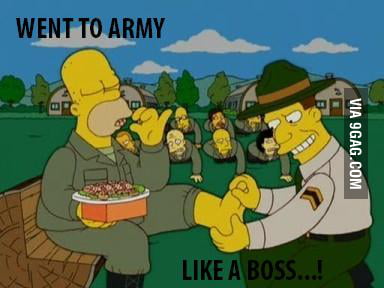 Homer Simpson the boss - 9GAG