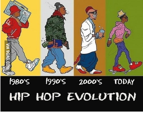 Hip-Hop evolution! - 9GAG