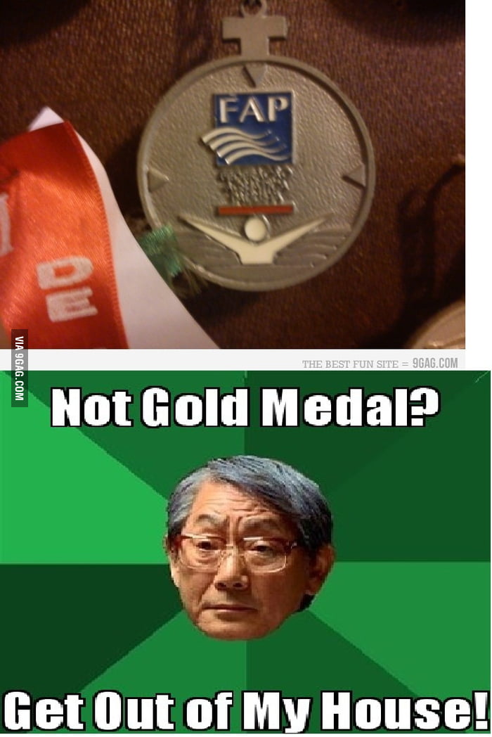 Asian Dad has high expectations 4 everything - 9GAG