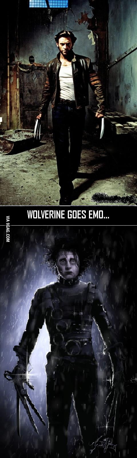 Wolverine goes Emo ... - 9GAG