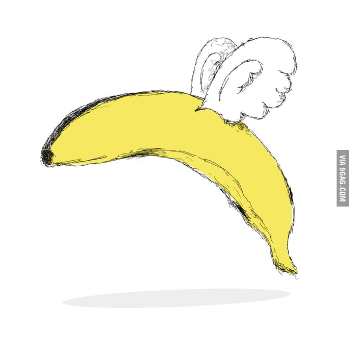 Flying banana - 9GAG
