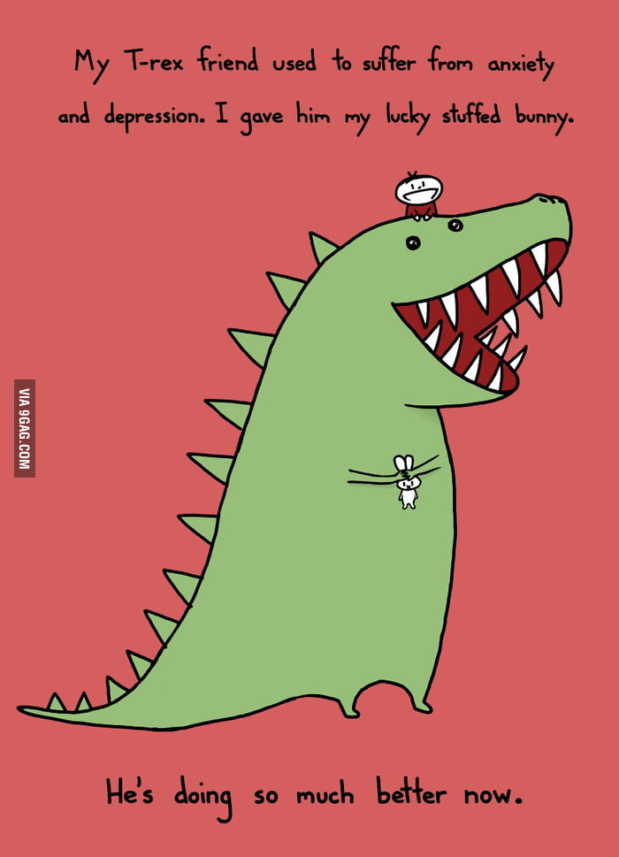 My t-rex friend - 9GAG