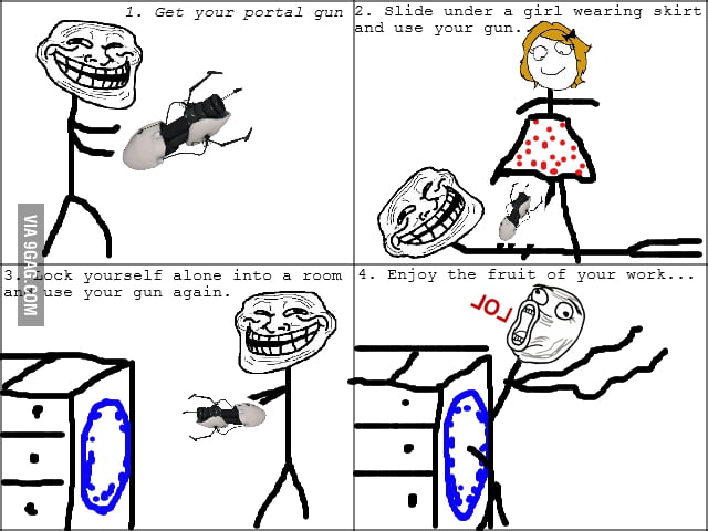 Portal troll :) - 9GAG