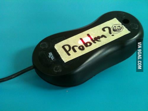 Mouse Troll. - 9GAG