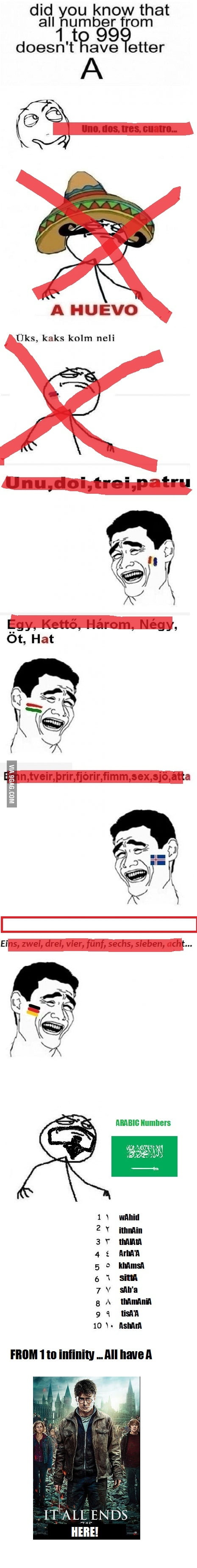 1 to Infinity - 9GAG