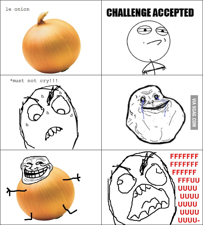 Trolling onion - 9GAG