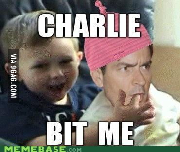 Charlie Bit Me - 9GAG