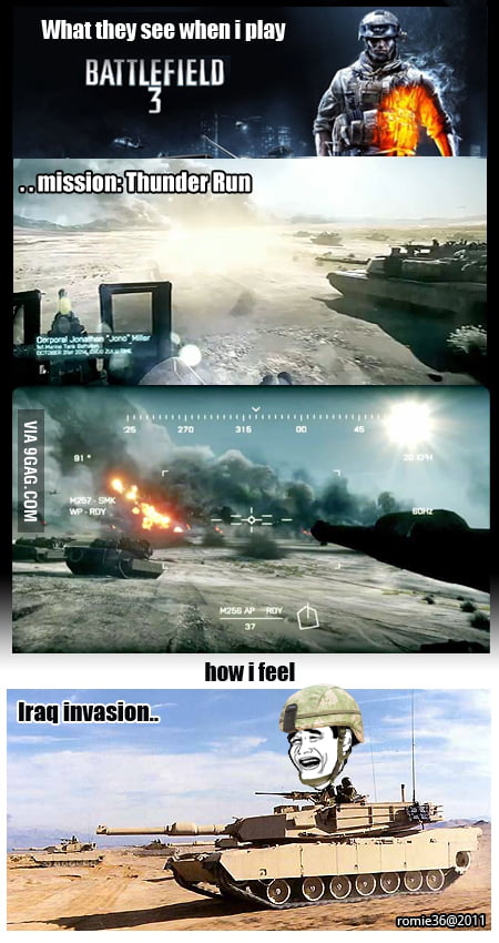 BF3 Tank mission.. - 9GAG
