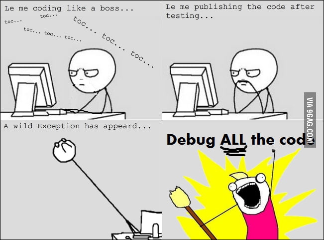 A Coder's day - 9GAG