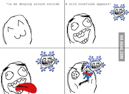 Troll snowflake - 9GAG