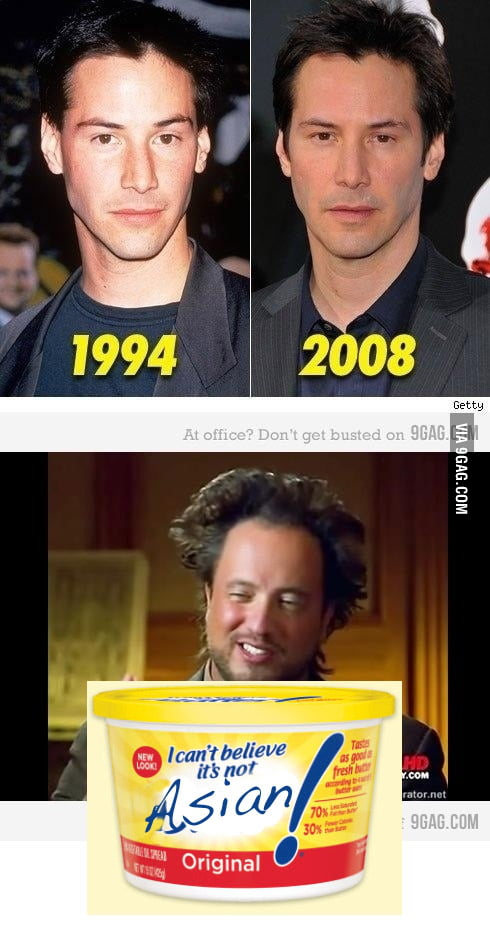 Keanu Reeves is immortal [REFIXED] - 9GAG