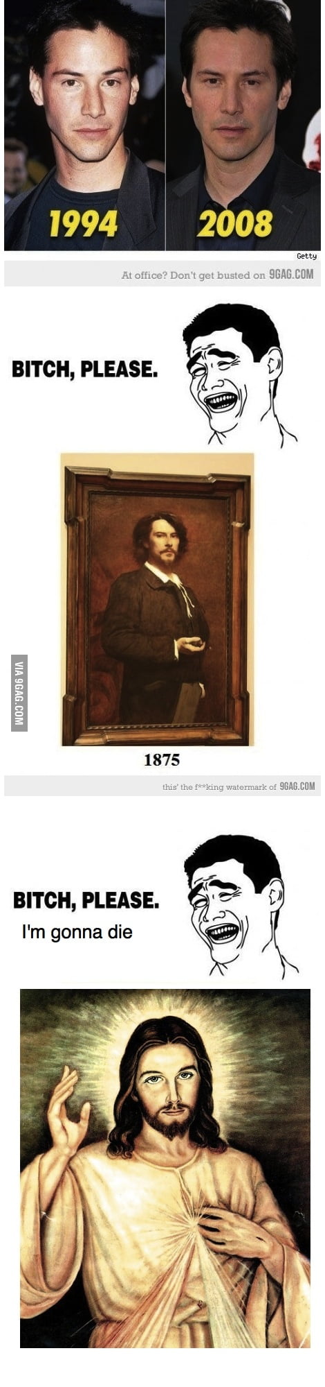 Keanu Reeves is immortal [RE-FIXED] - 9GAG