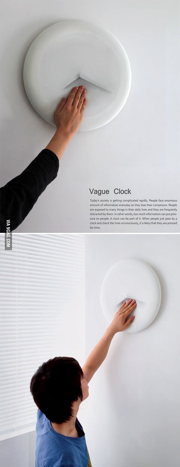 Vague Clock - 9GAG