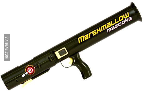 I want this Marshmallow Mazooka - 9GAG