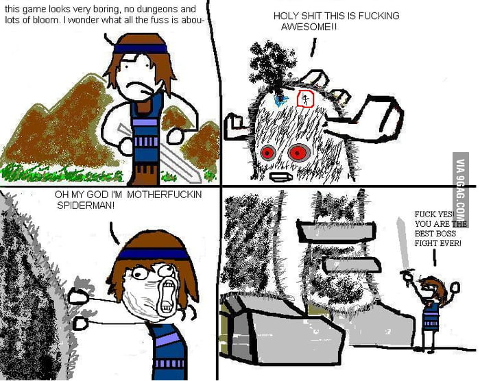 Shadow of the colossus is awesome - 9GAG