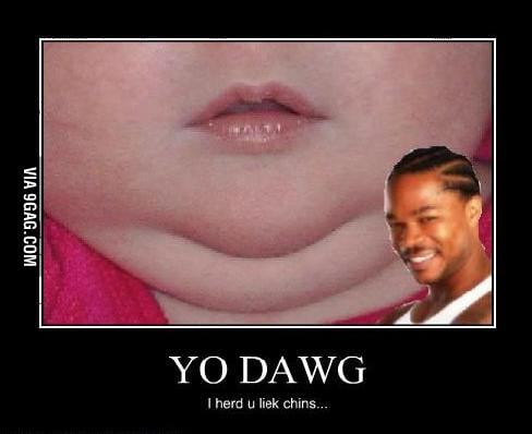 I herd u like chins - 9GAG