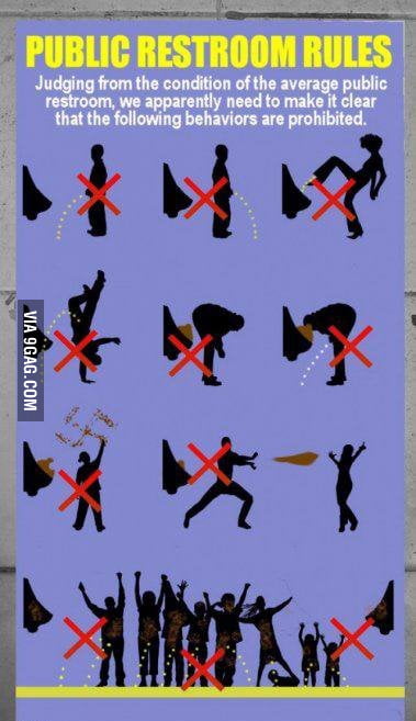 No poop hadouken in the restroom? :-( - 9GAG