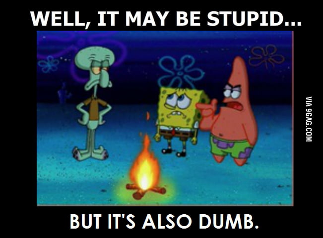 Epic Patrick Star Quote - 9GAG