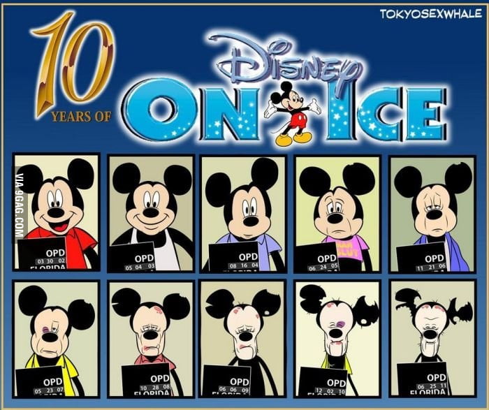 Mickey mouse drug addiction - 9GAG