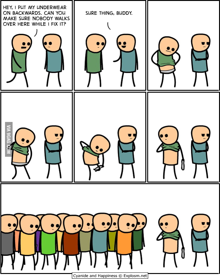 Oops.. wrong side. - 9GAG