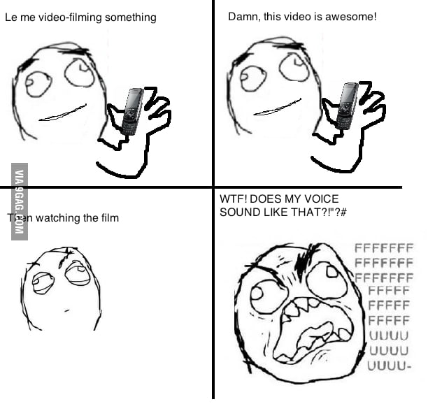 Weird Voice - 9GAG