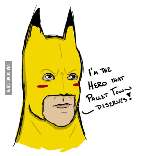 Pikachu-Man - 9GAG