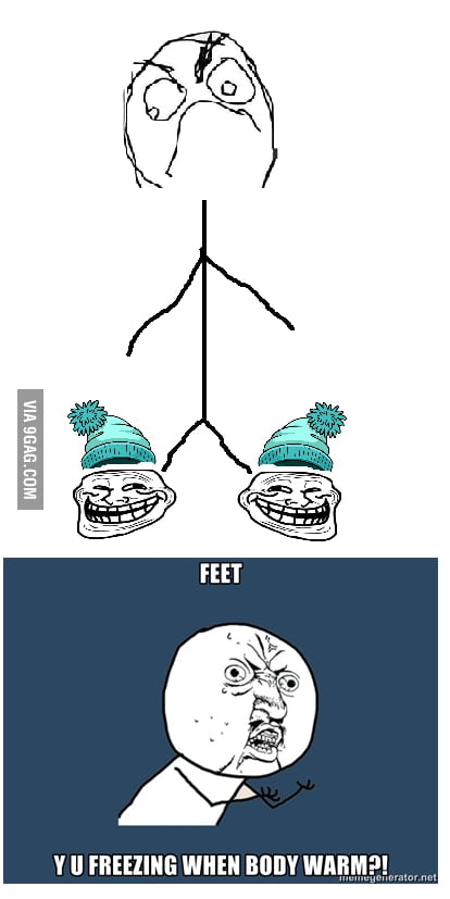 Troll Feet - 9GAG