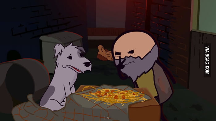 Hungry hobo - 9GAG