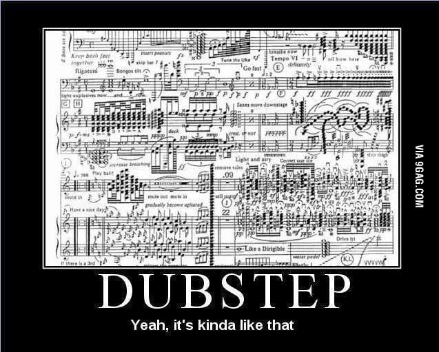 How the tabs of Dubstep look - 9GAG