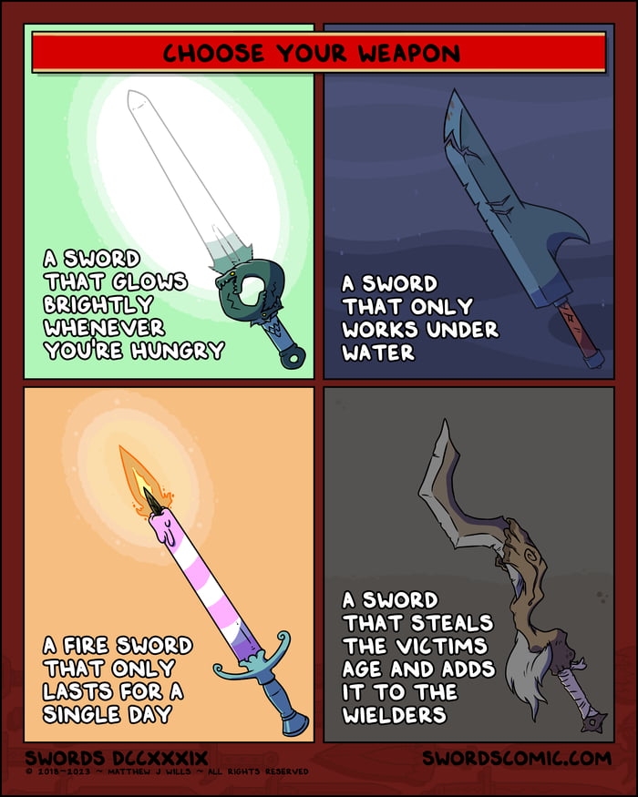 Choose Your Weapon - 9GAG