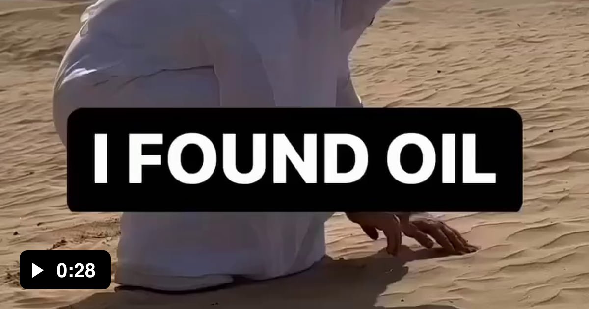I FOUND OIL..... - 9GAG