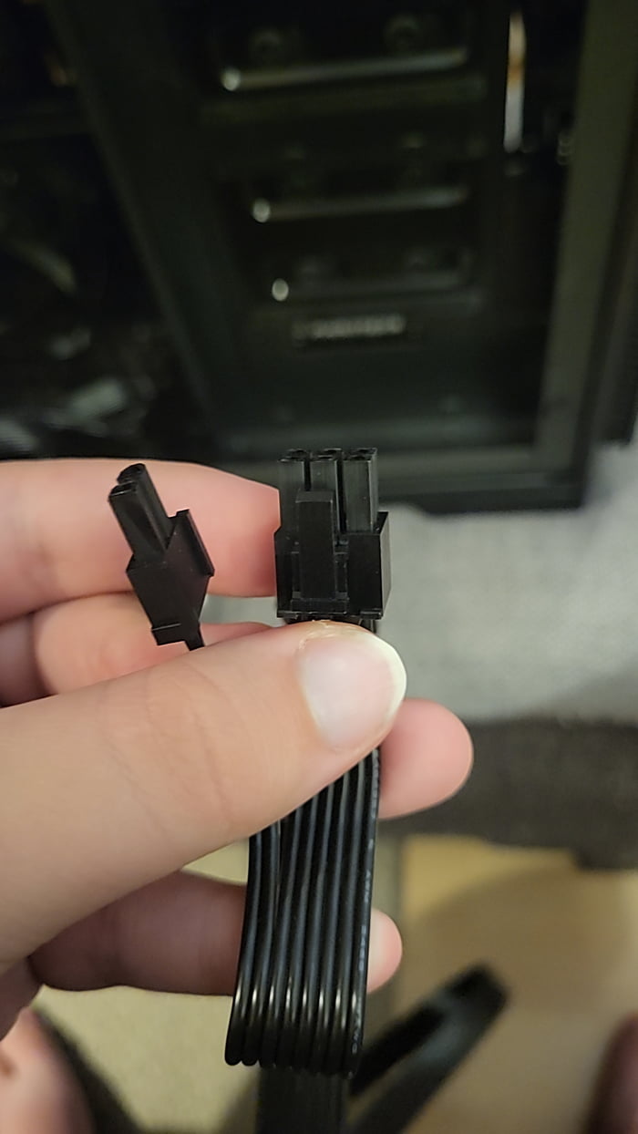 Does This 8 Pin That Splits Into A 6 Pin Work The Same As Just A 6 Pin
