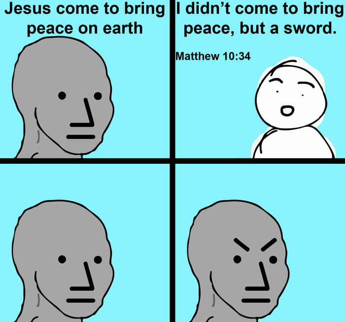 Bible is Christian kryptonite - 9GAG