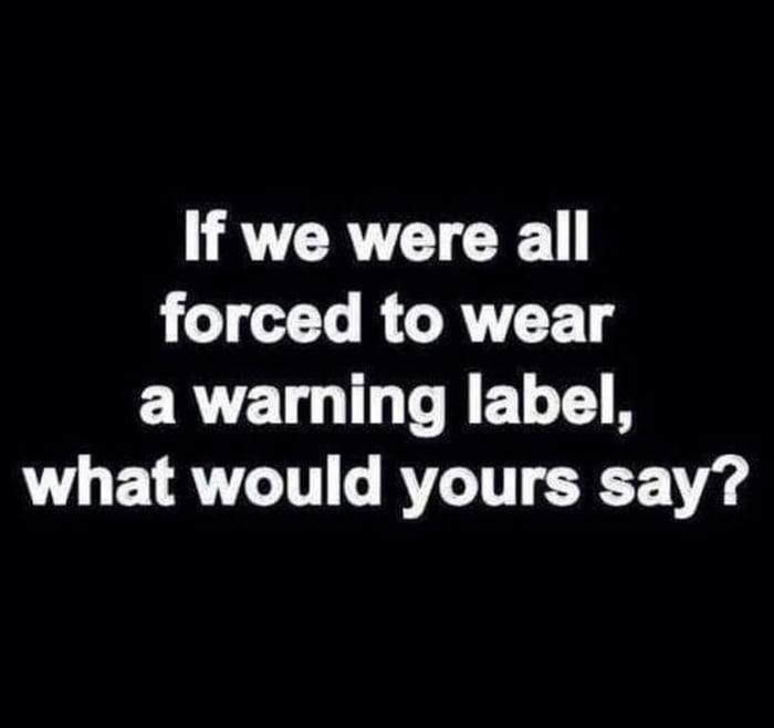 Handle with Caution: Warning Label Needed - 9GAG