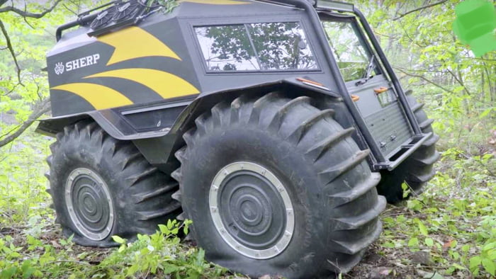 Just watched a documentary about this ATV, called Sherp - 9GAG