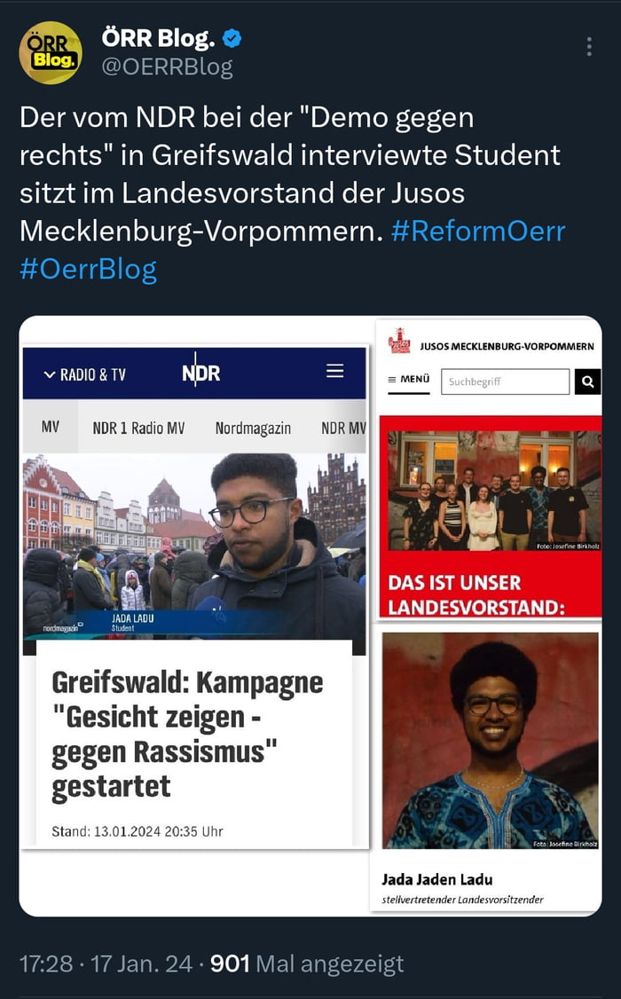 Der umstrittene ÖRR befragt zufällig ausgewählten ... - 9GAG