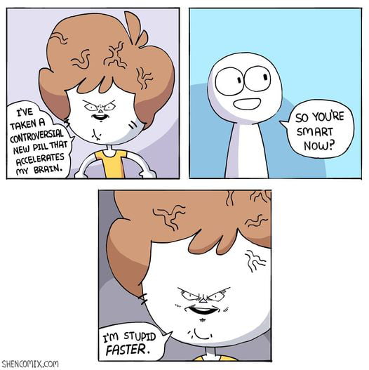 2 Fast 2 Stupid (Artist : SHENCOMIX) - 9GAG