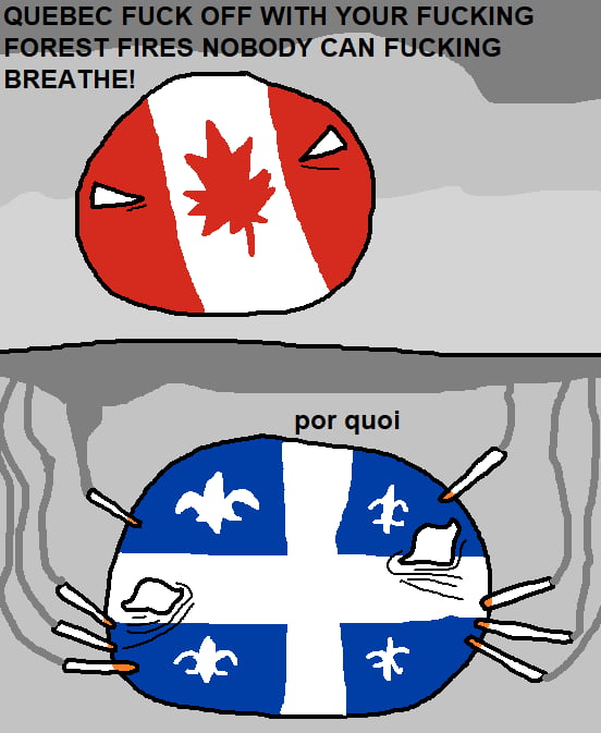 Quebec smokes too much!!! - 9GAG
