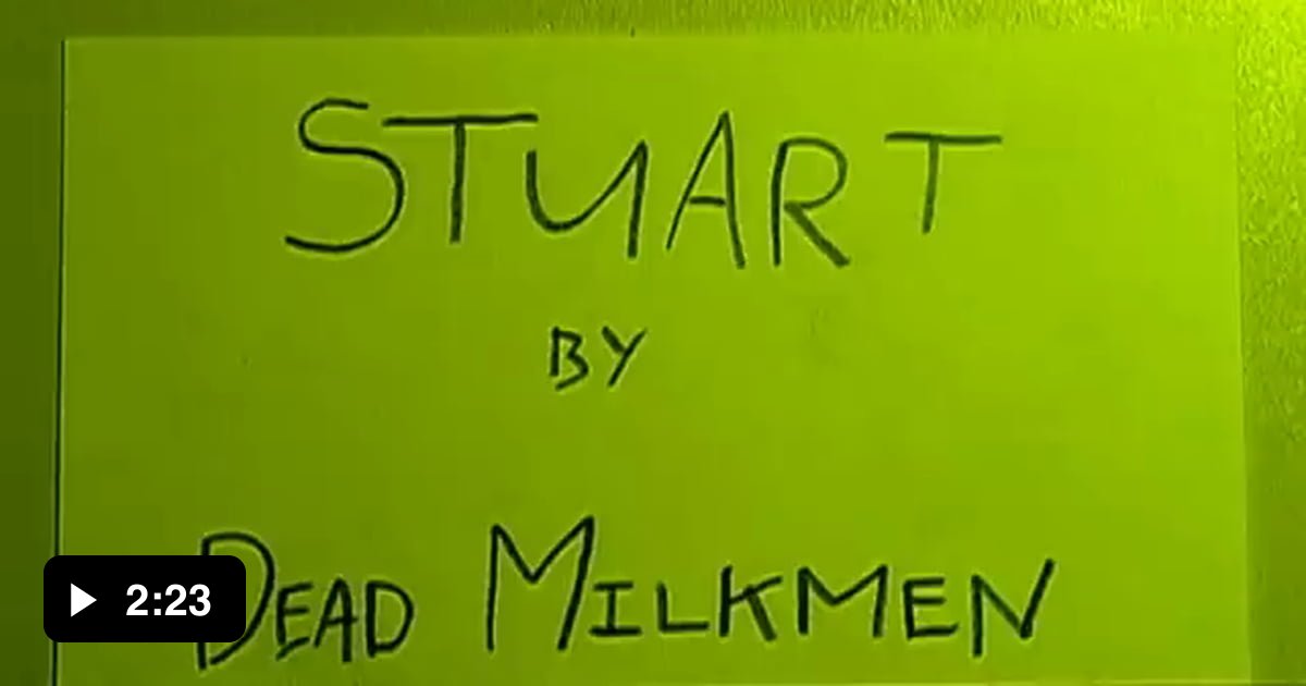 The Dead Milkmen. Listen - 9GAG