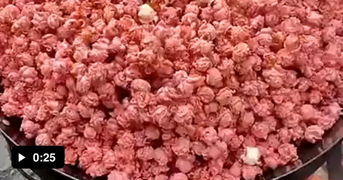 Satisfying watermelon flavored popcorn. - 9GAG