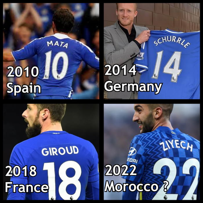 World Cup and Chelsea. Morocco next ? - 9GAG