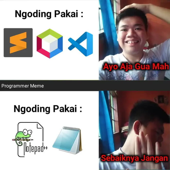 Buat program software - 9GAG