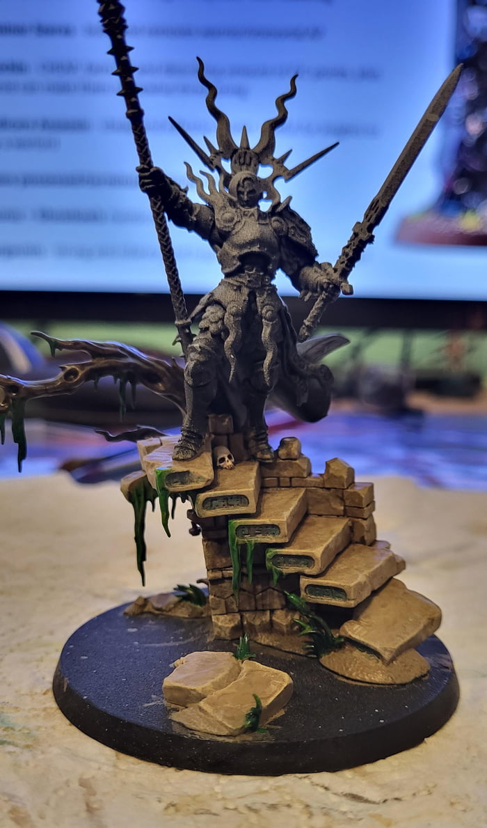 Wip from this night, really proud of how the stone turned out - 9GAG